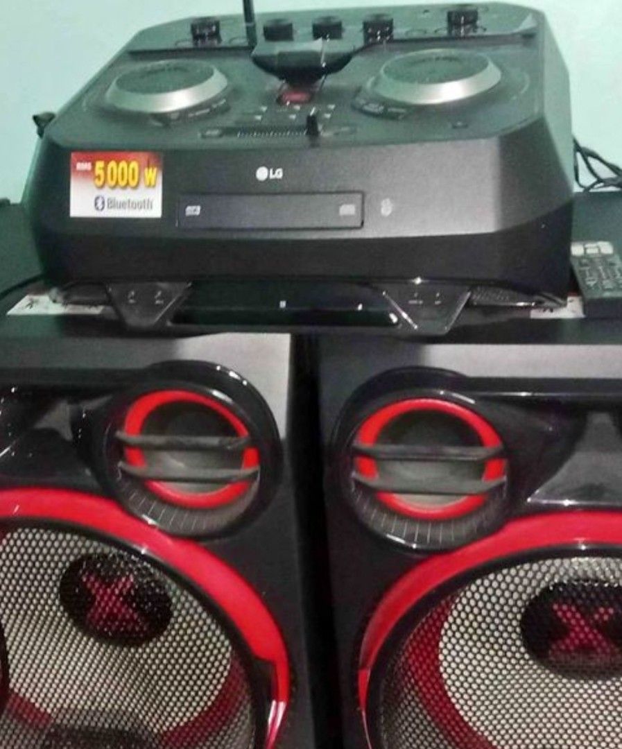 LG XBOOM CK 99 5000 watts, Audio, Soundbars, Speakers & Amplifiers on ...