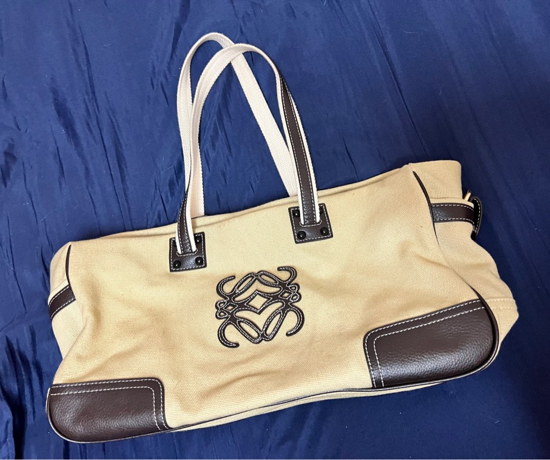 Loewe Canvas Bag, Women's Fashion, Bags & Wallets, Shoulder Bags on ...