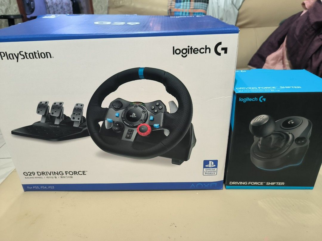 Logitech G29 with Shifter, Video Gaming, Gaming Accessories ...