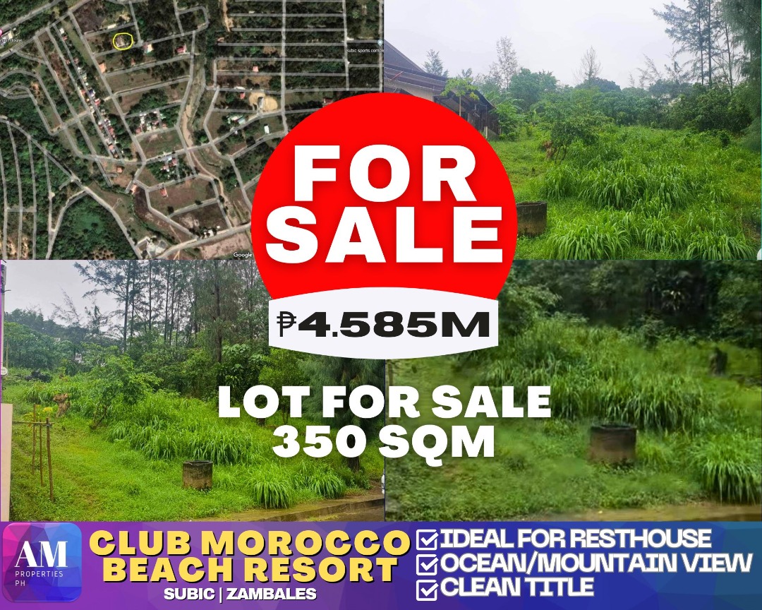 Lot for Sale Club Morocco Beach Resort & Country Club Phase 1 ...
