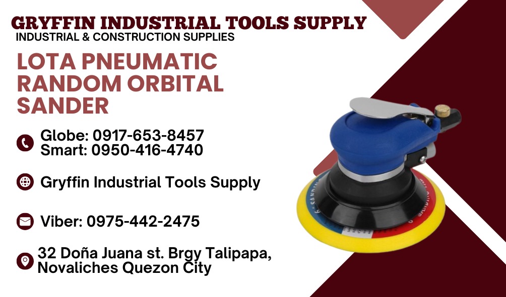Lota Pneumatic Random Orbital Sander, Commercial & Industrial ...