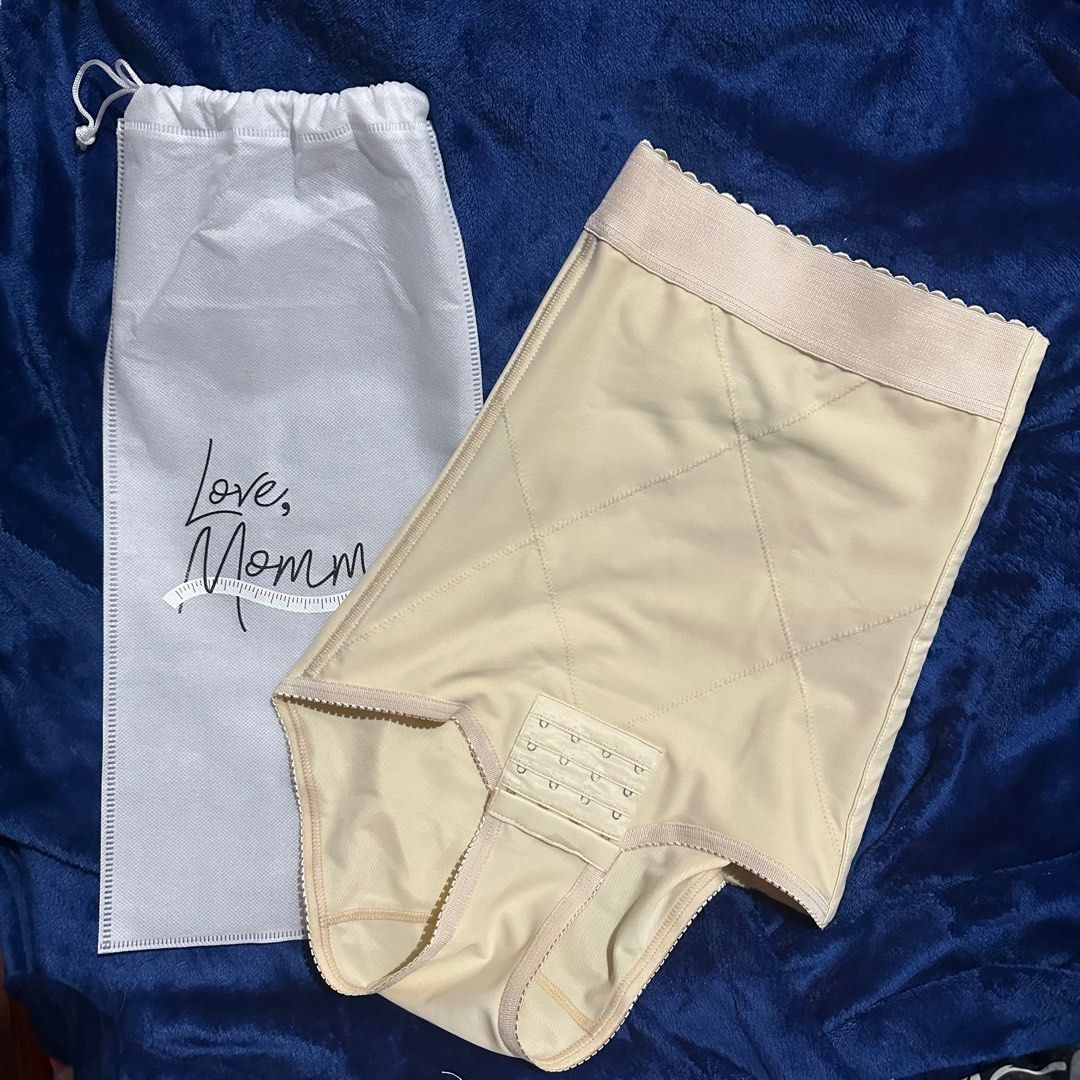 Love Momma Curve Bikini Postpartum Shapewear Binder in Cream, Health & Nutrition, Braces ...