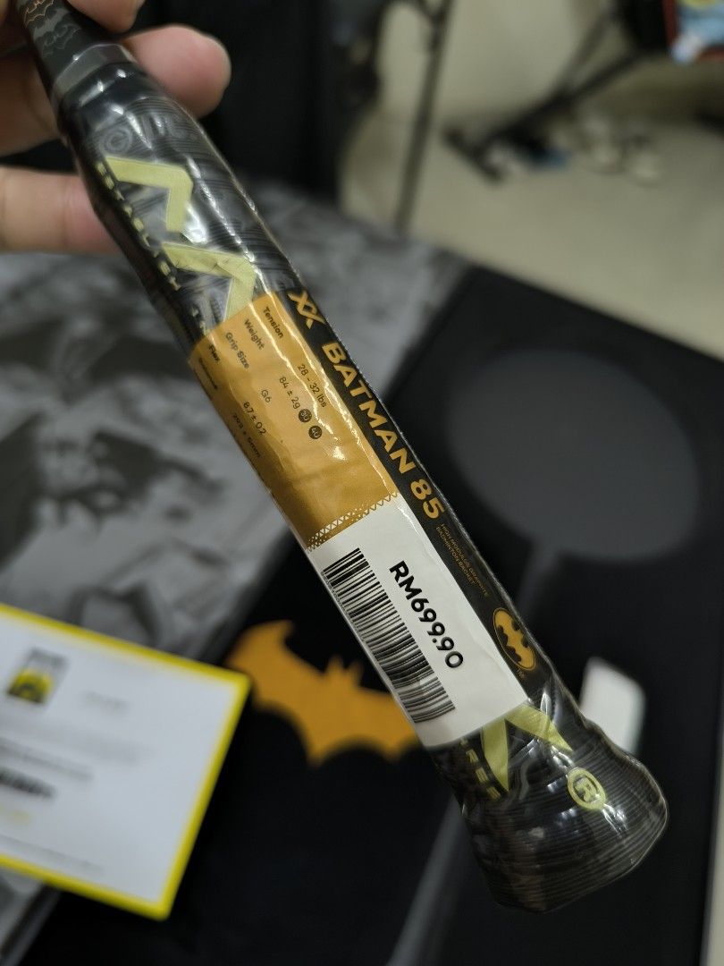 Maxx Batman 85th Anniversary Limited Edition Badminton Racquet, Sports ...