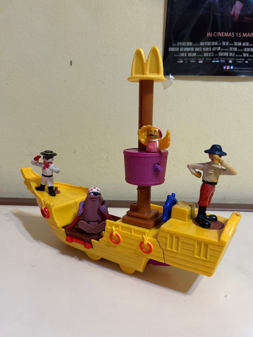 McDonald’s Vintage McBoat Mcd Happy Meal Mc Boat, Hobbies & Toys, Toys ...