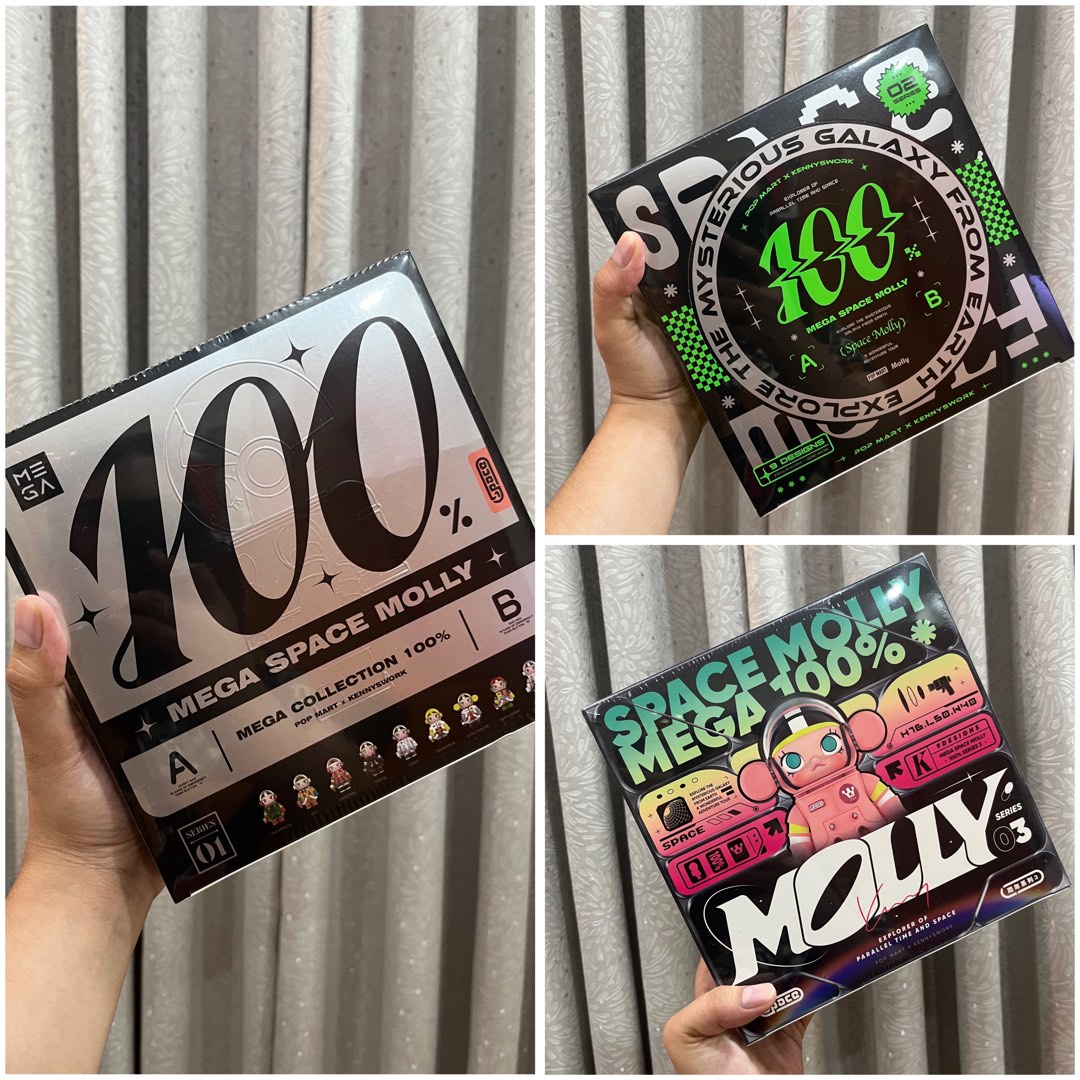 Mega Space Molly 100% |Series 1|Series 2|Series 3|, Hobbies & Toys ...