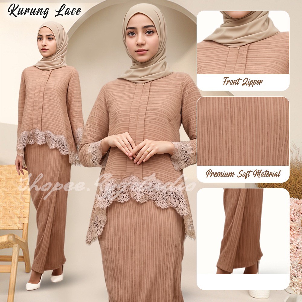 Mini kebaya moden, Women's Fashion, Muslimah Fashion, Baju Kurung ...
