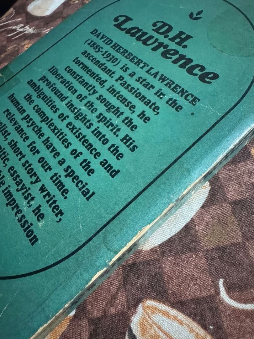 MMPB 1969 D.H. Lawrence Biography English Literature Novelist Writer ...