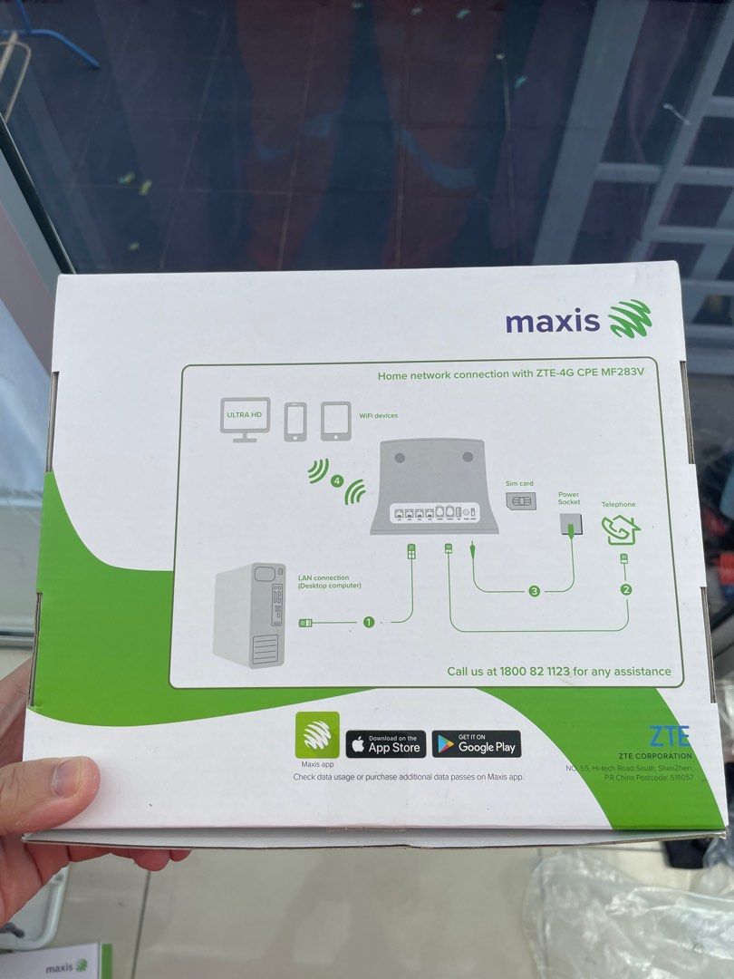 Modem Wifi 4G Maxis ZTE, Computers & Tech, Parts & Accessories, Other ...