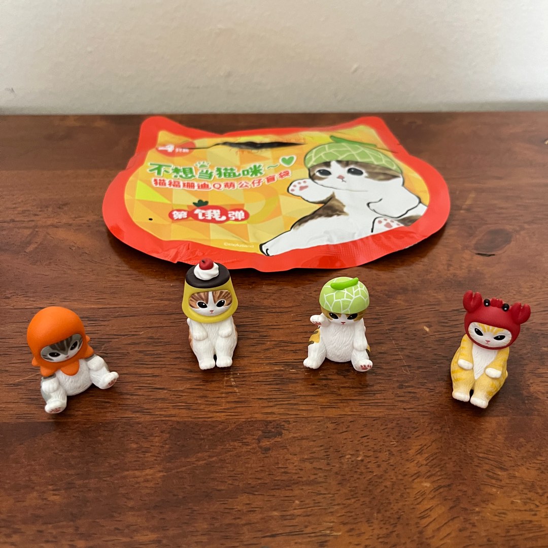 Mofusand figurines (genuine), Hobbies & Toys, Toys & Games on Carousell