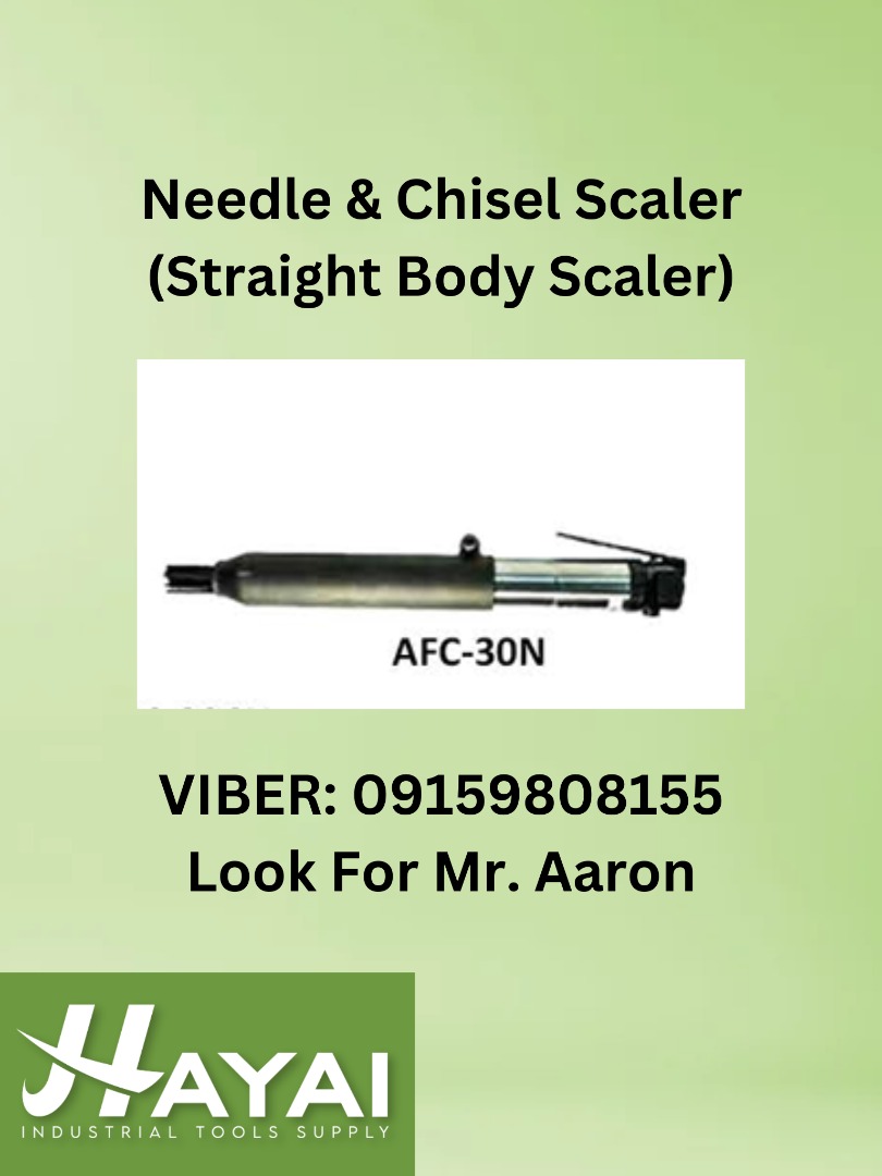 Needle & Chisel Scaler (Straight Body Scaler), Commercial & Industrial ...