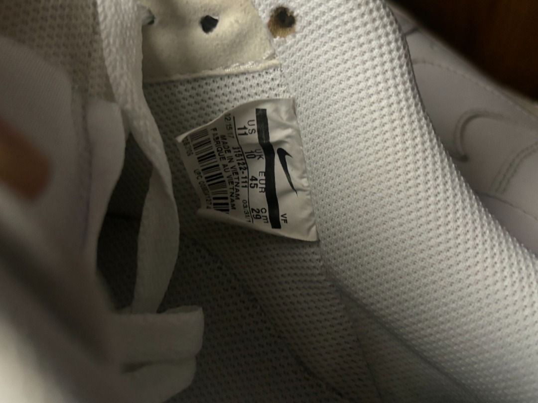 NIKE AF1 (Air Force 1 '07) Men's Sneakers (WHITE), Men's Fashion ...