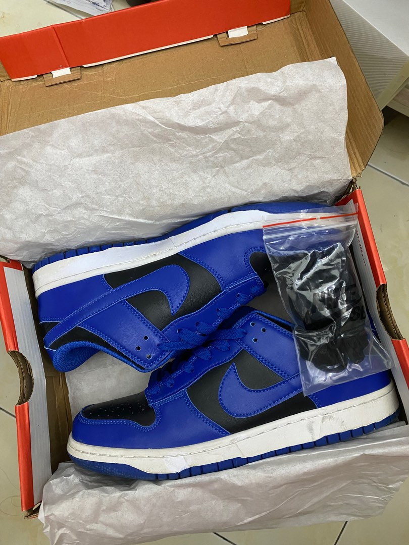 nike dunk hyper cobalt, Men's Fashion, Footwear, Sneakers on Carousell
