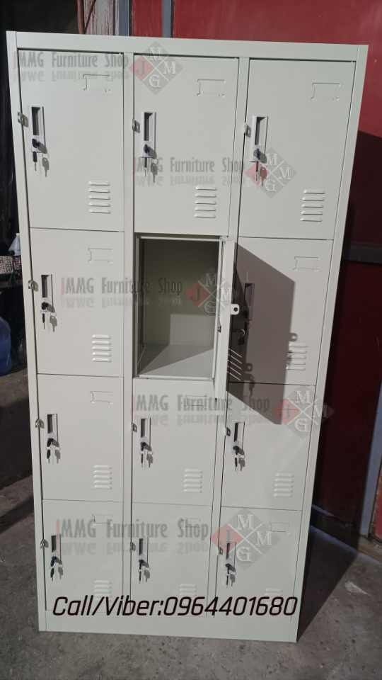 office locker /locker cabinet / beige color / office furniture / office ...