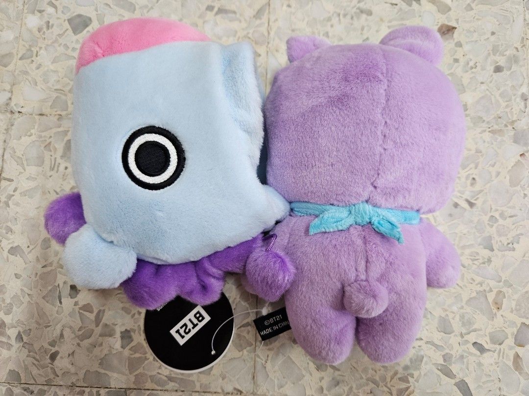 Official BT21 Mang plushie from Japan LINE store (removable mask), Hobbies & Toys, Collectibles ...