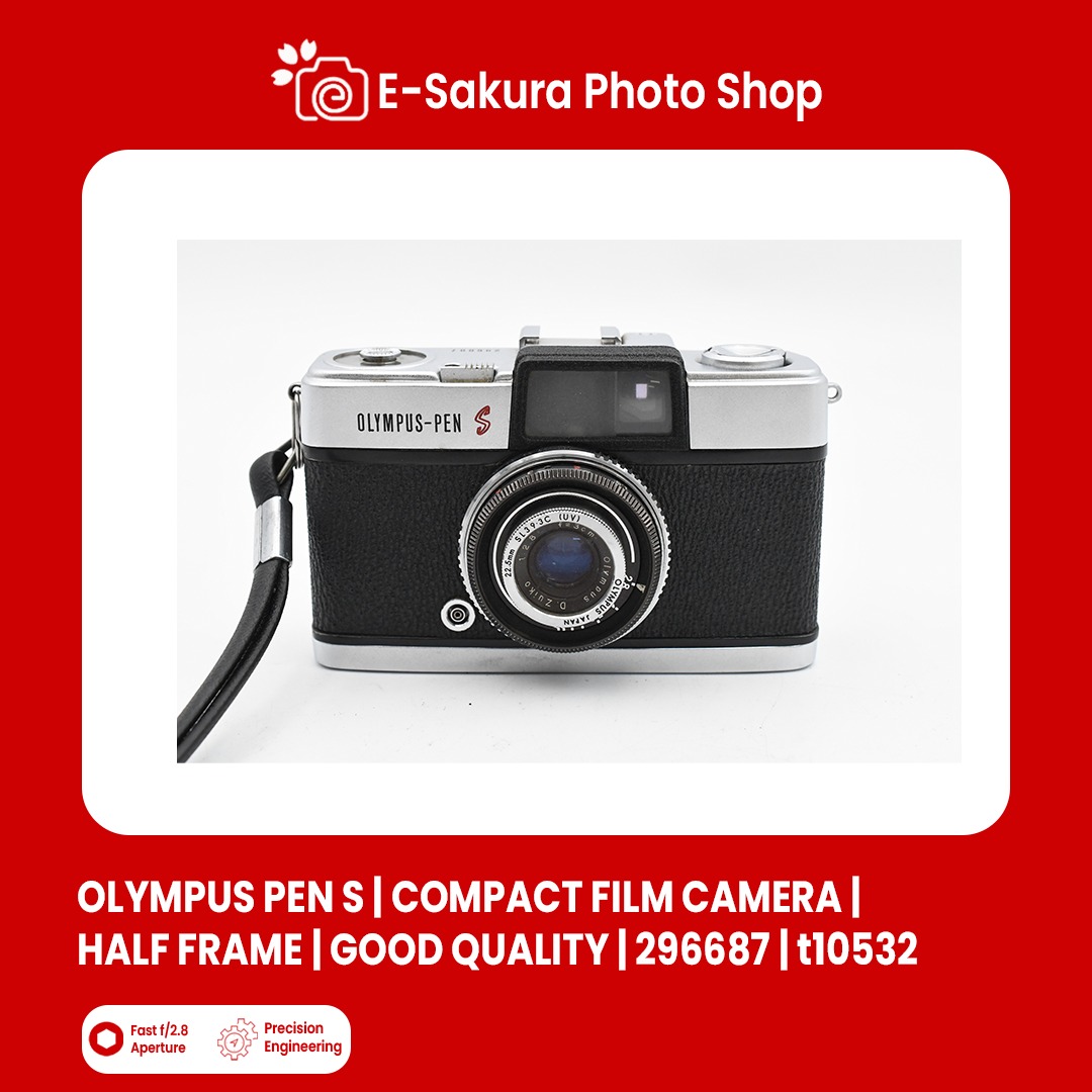 OLYMPUS PEN S | COMPACT FILM CAMERA | HALF FRAME | GOOD QUALITY ...