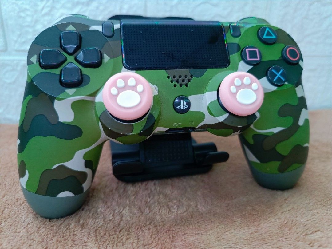 ORIGINAL PS4 / DS4 / PLAYSTATION 4 VERSION 2 CAMOU GREEN WITH ORIGINAL ...