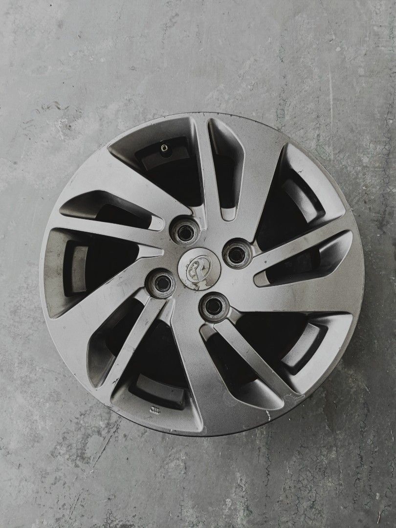 Original Rim Myvi Icon SE GREY, Auto Accessories on Carousell