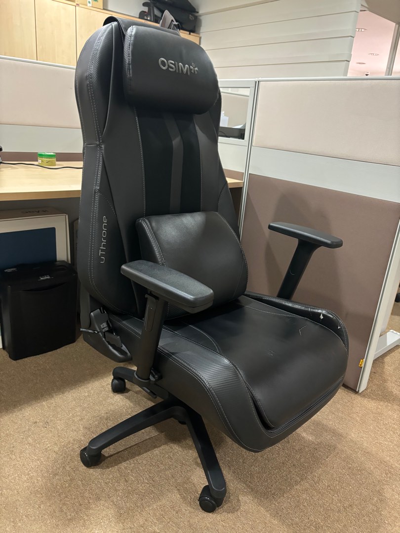 Osim UThrone Gaming Chair, Furniture & Home Living, Furniture, Chairs ...