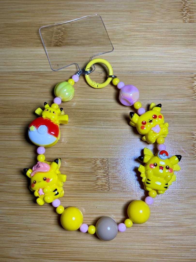 Pokemon Pikachu Phone Chain, Mobile Phones & Gadgets, Mobile & Gadget ...