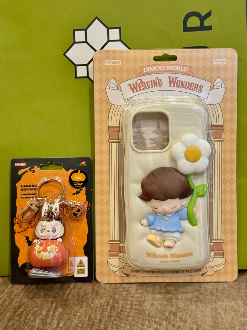 1 SET - POP MART DIMOO Weaving Wonders Series-Phone Case for iPhone 15 ...