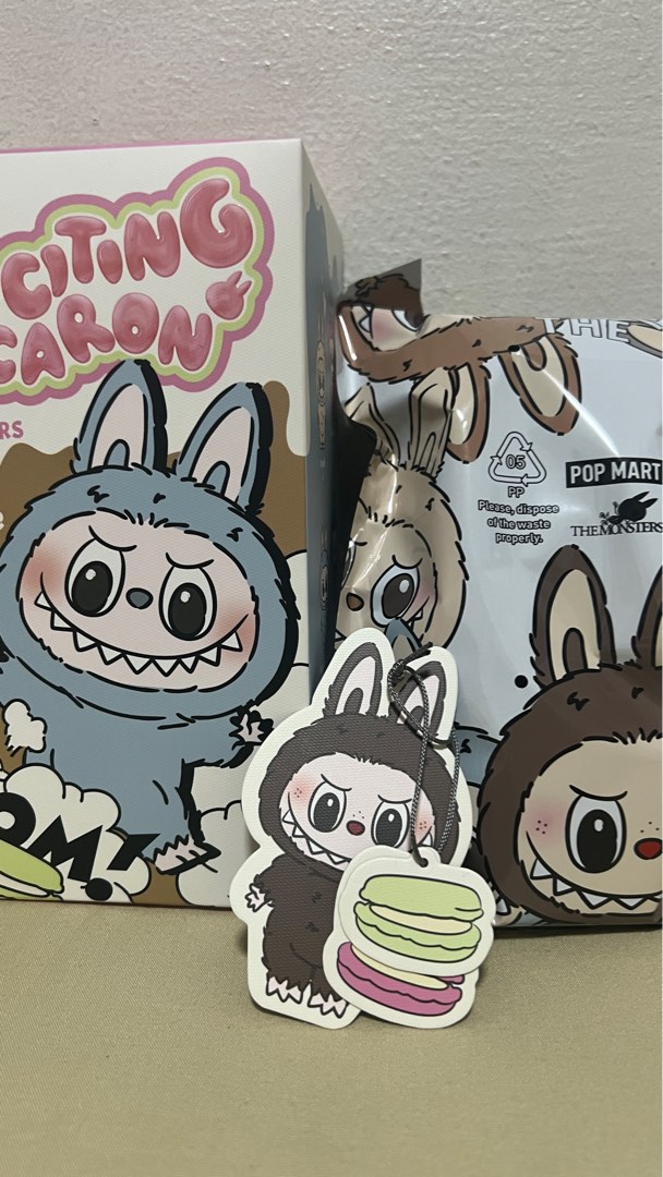 Pop Mart Labubu Exciting Macaron Secret, Hobbies & Toys, Toys & Games ...