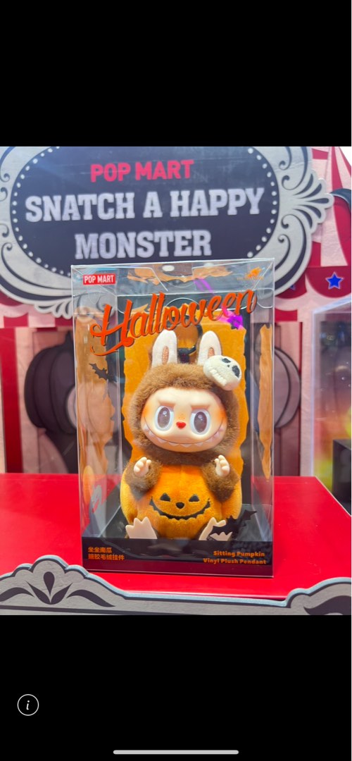Popmart Labubu Halloween, Hobbies & Toys, Toys & Games on Carousell
