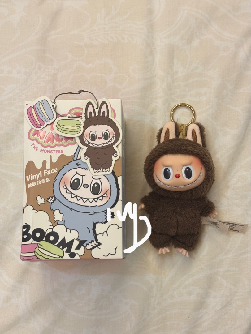 Popmart Labubu Macaron V1 Secret Chesnut Cocoa, Hobbies & Toys, Toys ...