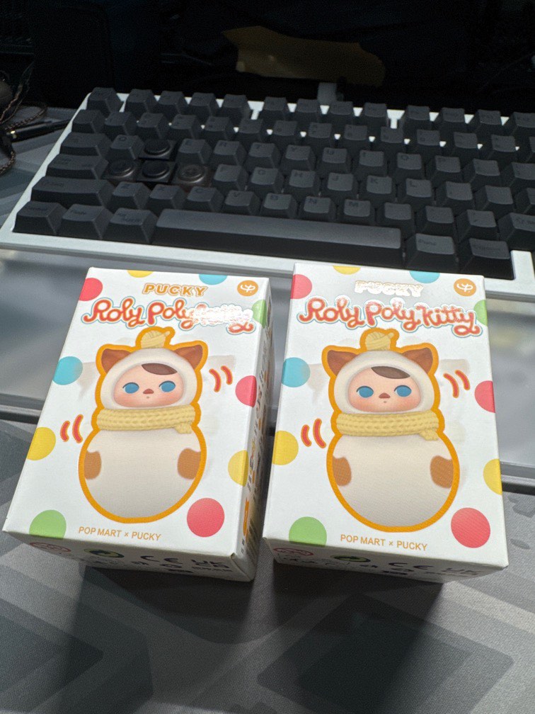 Popmart Pucky Roly Poly Kitty, Hobbies & Toys, Toys & Games on Carousell