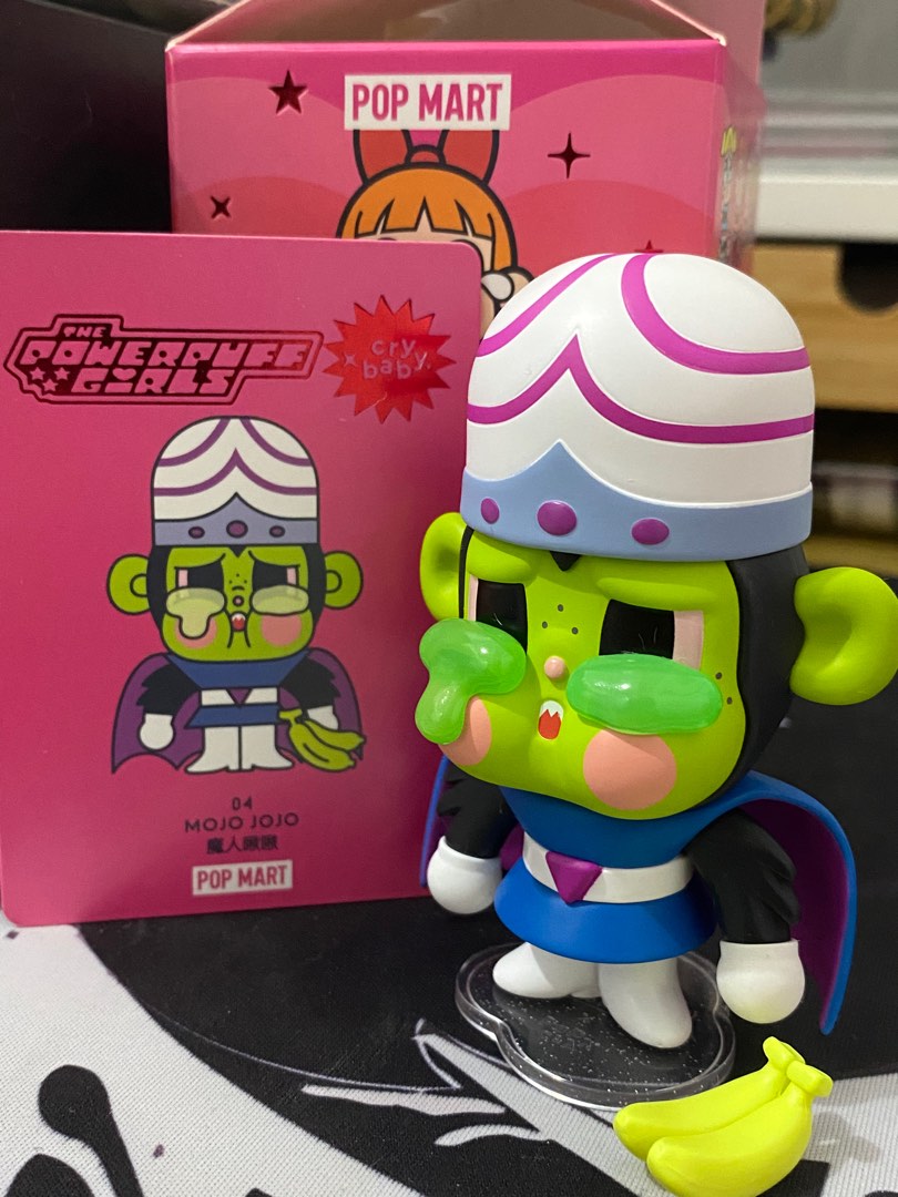 PPG x CRYBABY | Mojo Jojo, Hobbies & Toys, Toys & Games on Carousell