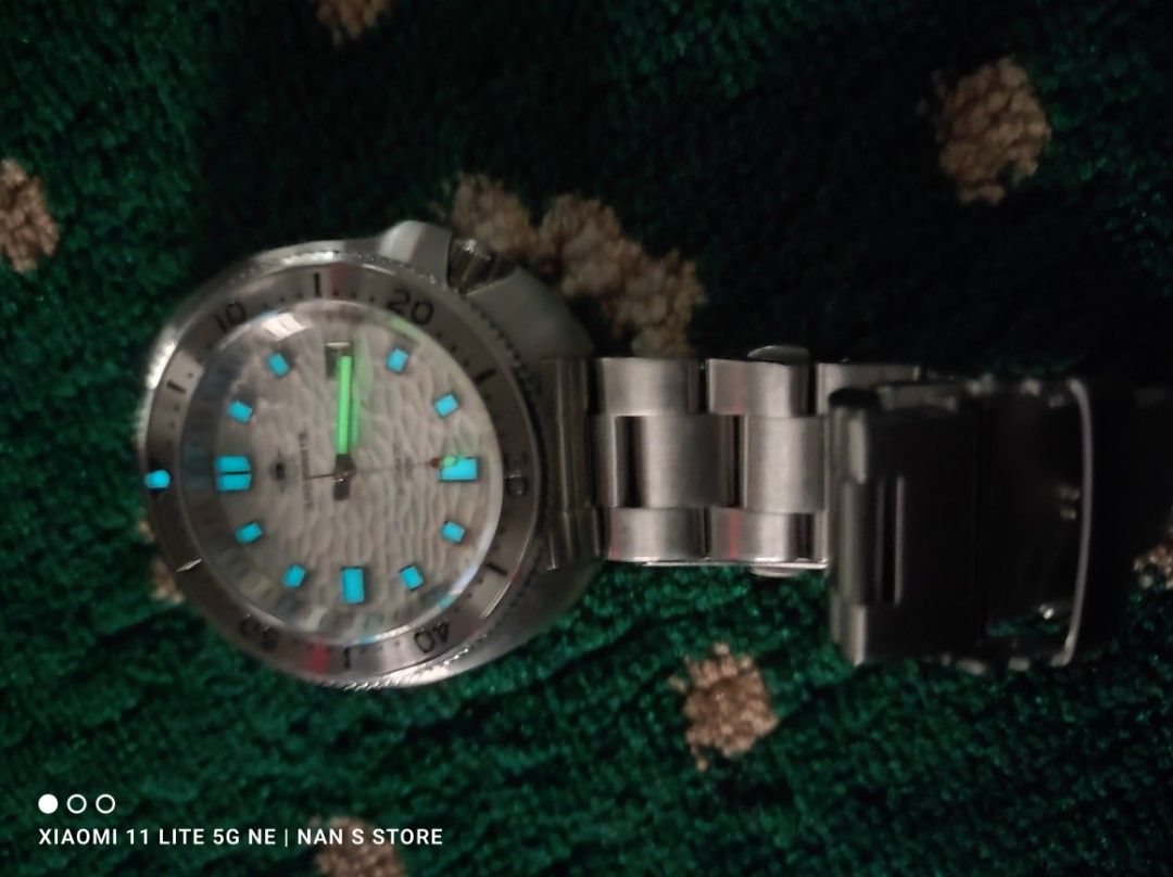 Pre owned addiesdive AD2117 tmi nh35 Seiko movement luminous diver ...