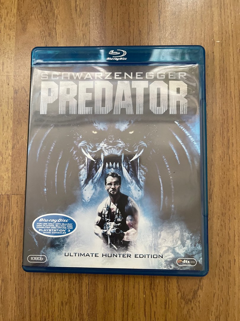 Predator Blu ray, Hobbies & Toys, Music & Media, CDs & DVDs on Carousell