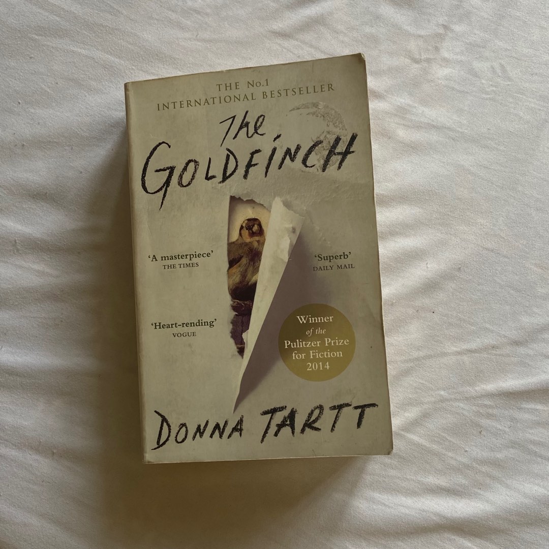 [Pre-loved] Goldfinch by Donna Tartt, Hobbies & Toys, Books & Magazines ...