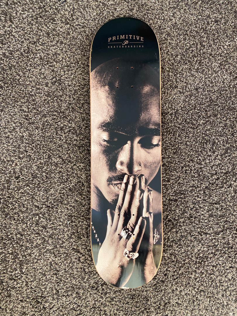 Primitive 2 Pac Skate deck, Sports Equipment, Sports & Games, Skates ...