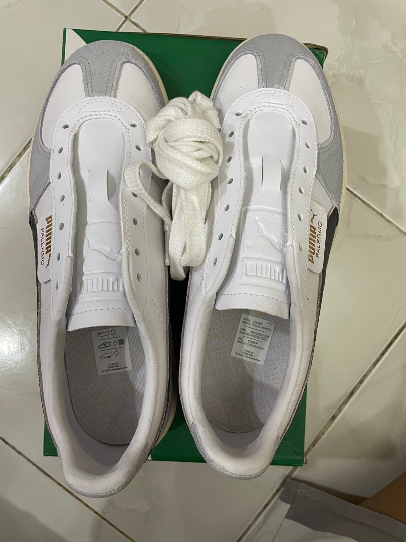 Puma Palermo, Fesyen Pria, Sepatu , Sneakers di Carousell