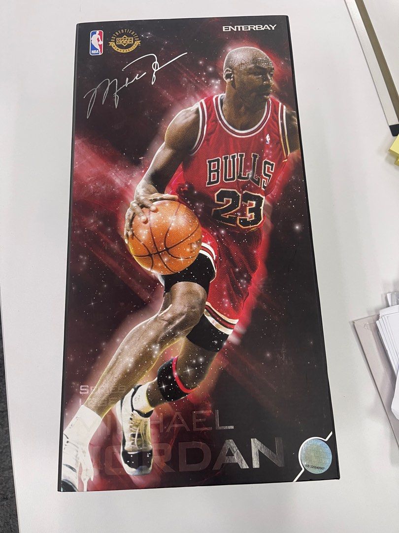 RARE!! Enterbay Series 1 Legend Michael Jordan, Hobbies & Toys, Toys & Games on Carousell
