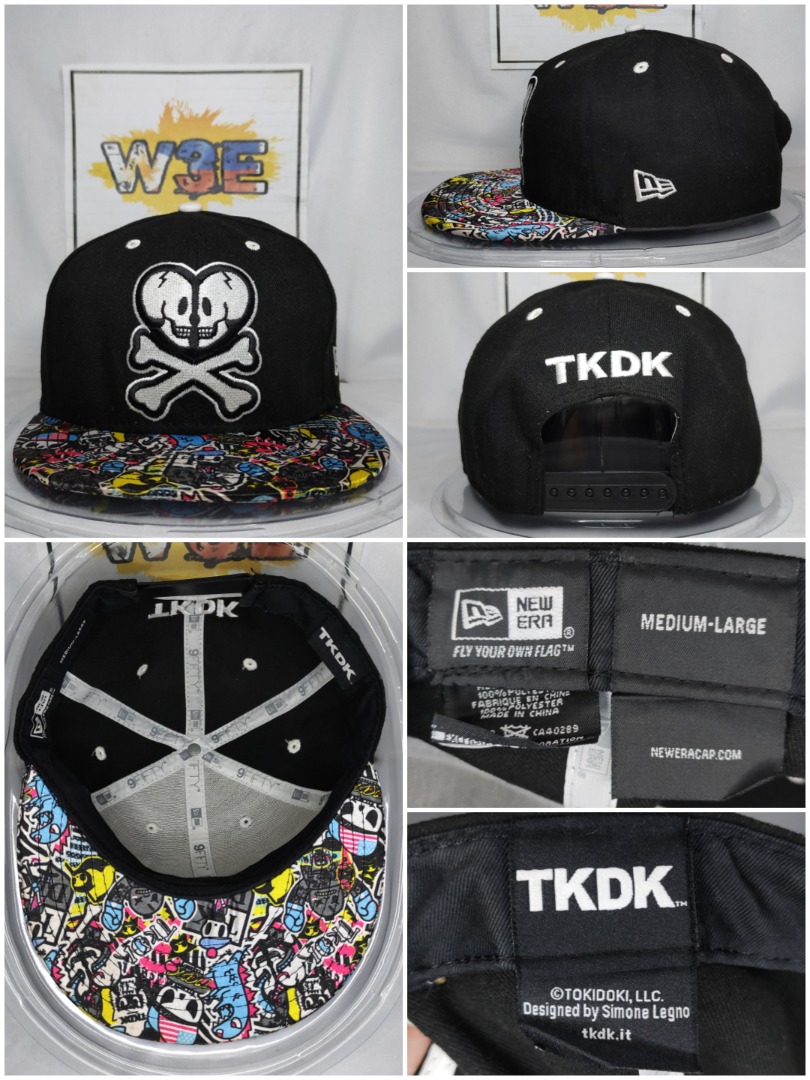 RARE TOKIDOKI TKDK DOUBLE SKULL SNAPBACK - NEW ERA 9FIFTY, Men's ...