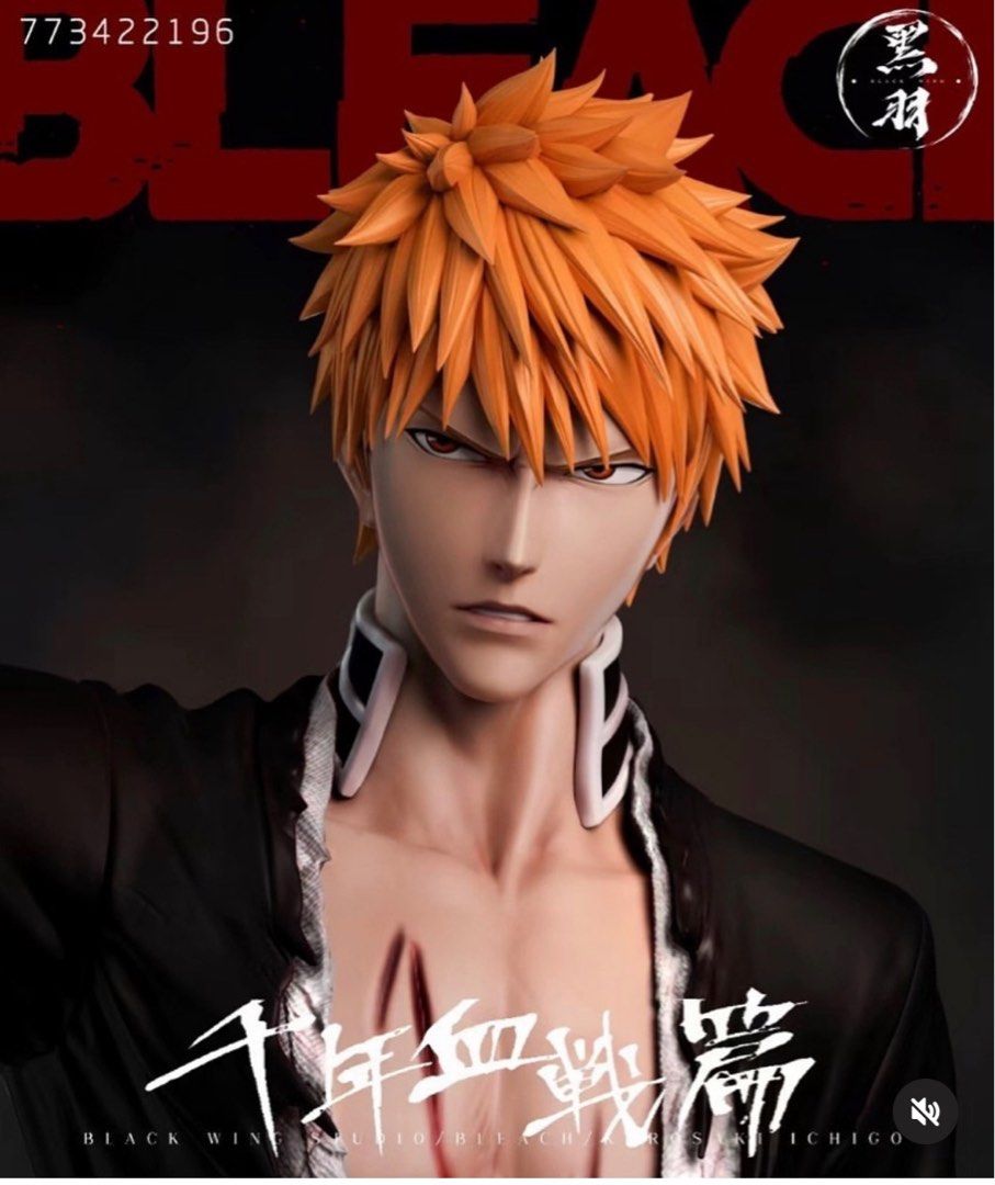 READY STOCK - Black Wing 黒雨 Studio - Bleach series - Ichigo GK, Hobbies ...