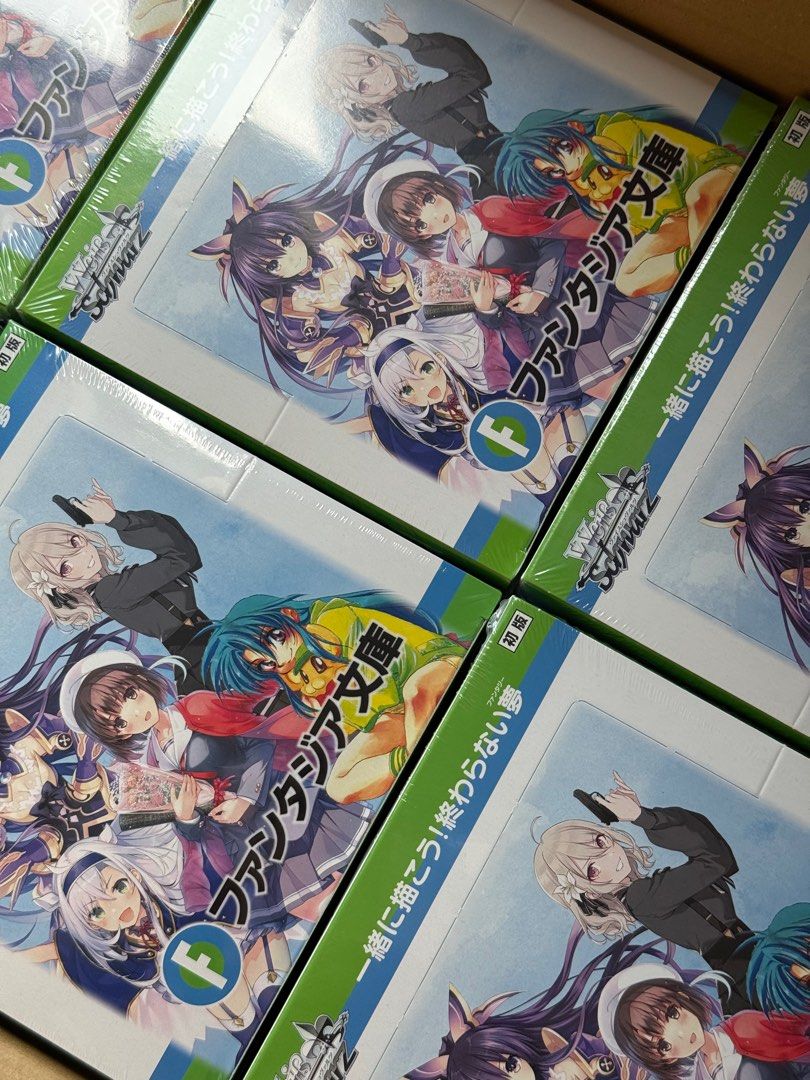 (READY STOCK) 21 box left Weiss Schwarz Fujimi Fantasia Vol.2, Hobbies ...