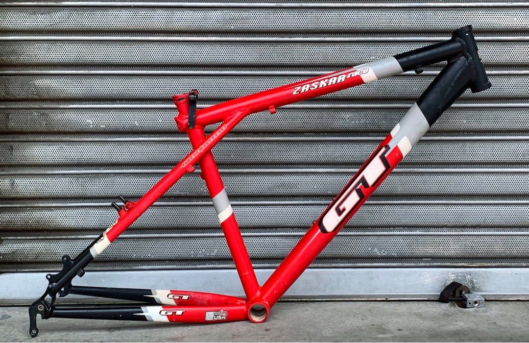 Retro GT Zaskar Race 26er MTB Frame, Sports Equipment, Bicycles & Parts ...