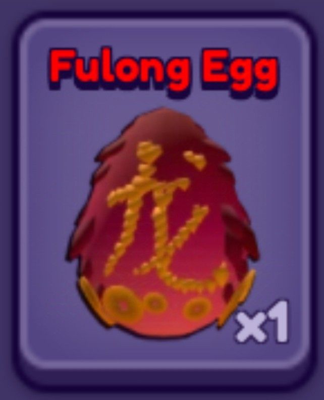 (ROBLOX) Dragon Adventures Fulong egg, Video Gaming, Gaming Accessories ...