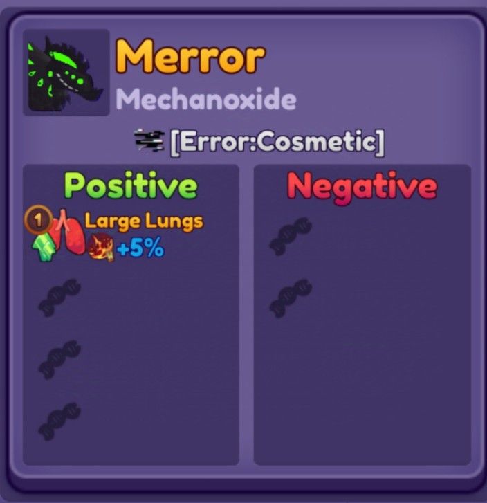 (ROBLOX) Dragon Adventures Mechanoxide with error cosmetic, Video ...