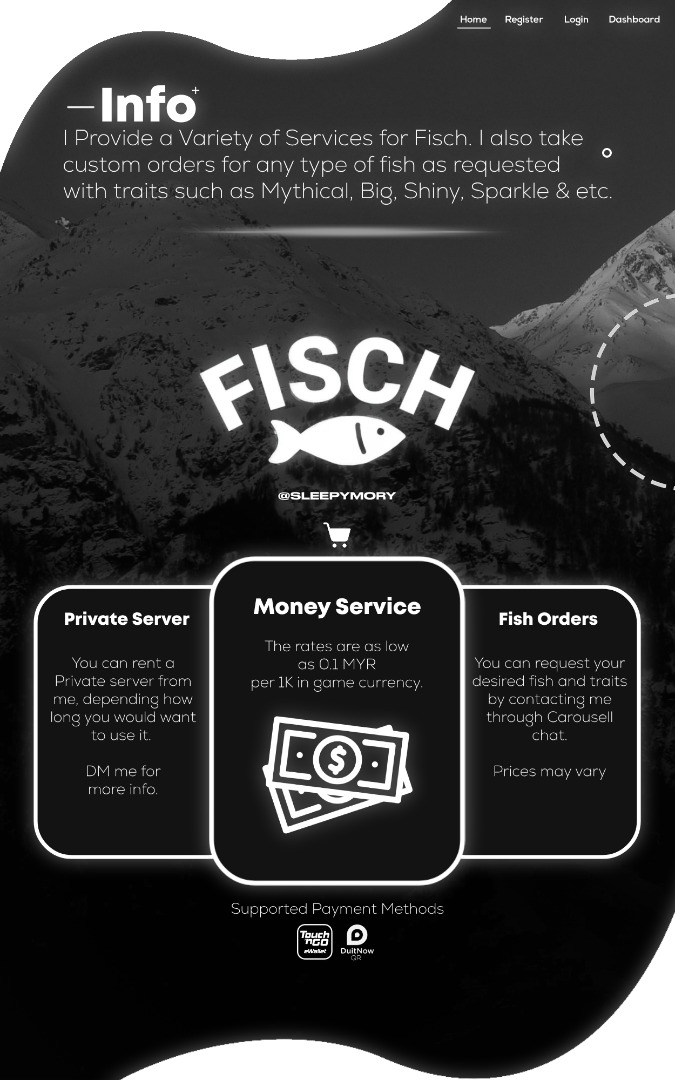 ROBLOX FISCH | MONEY SERVICE | CUSTOM ORDERS, Video Gaming, Gaming ...