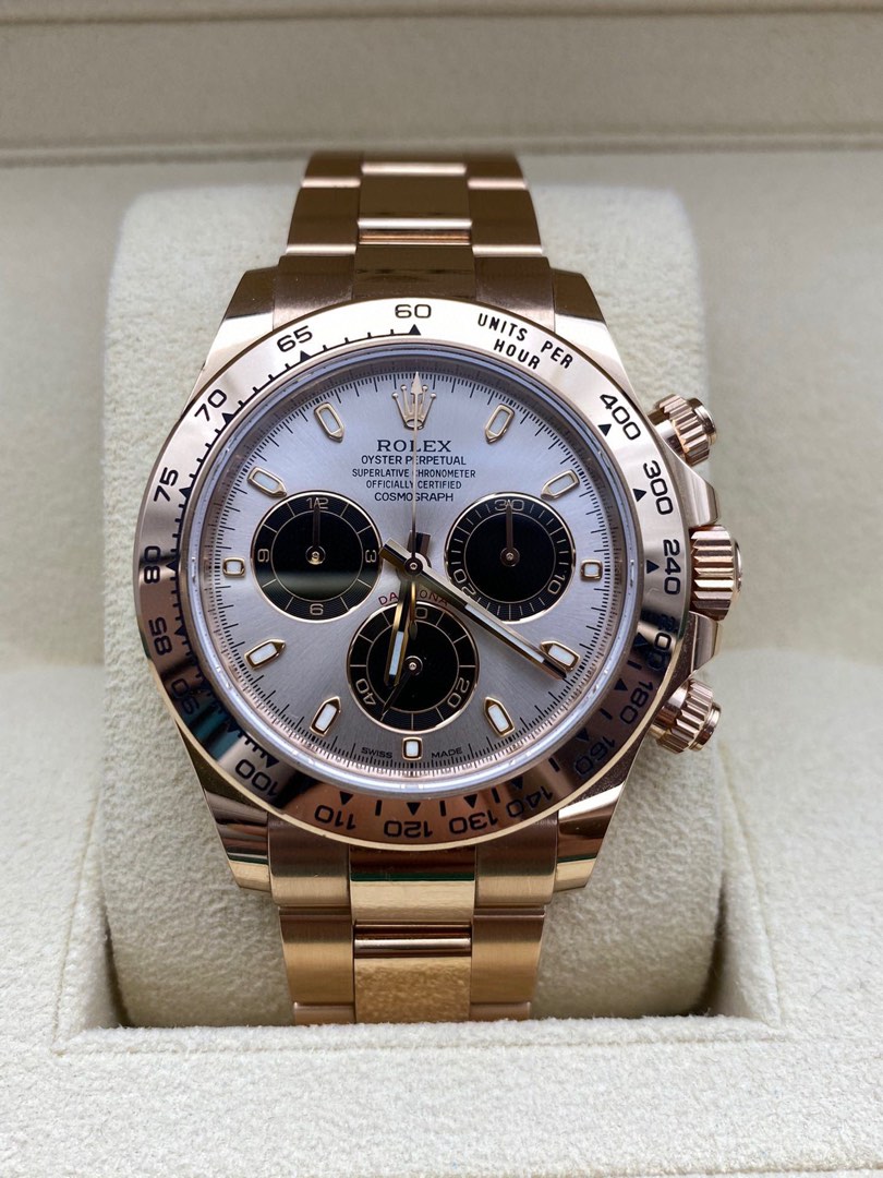 Rolex 116505 Sundust 2021 fullset daytona, 名牌, 手錶 - Carousell
