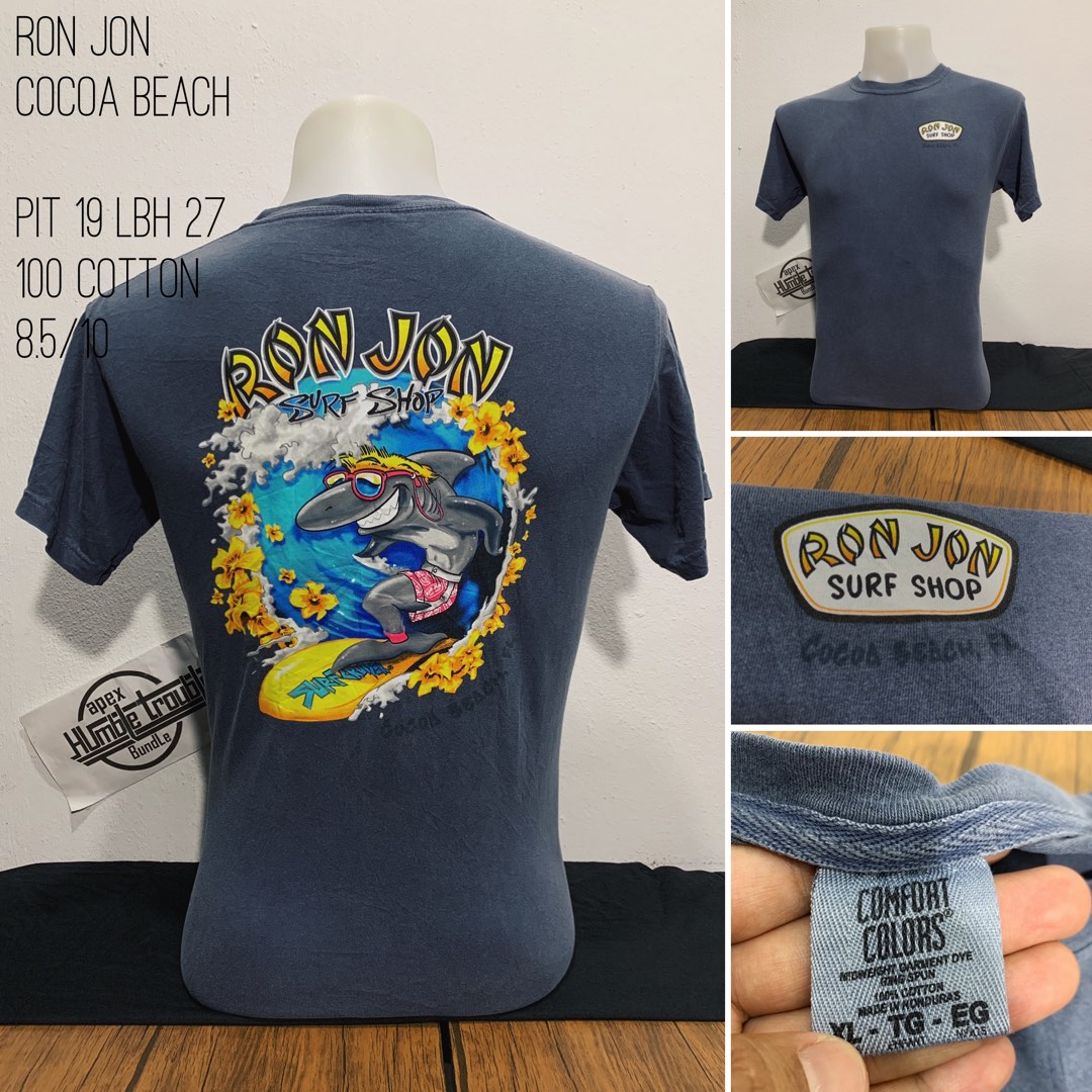 RON JON Cocoa Beach, Men's Fashion, Tops & Sets, Tshirts & Polo Shirts ...