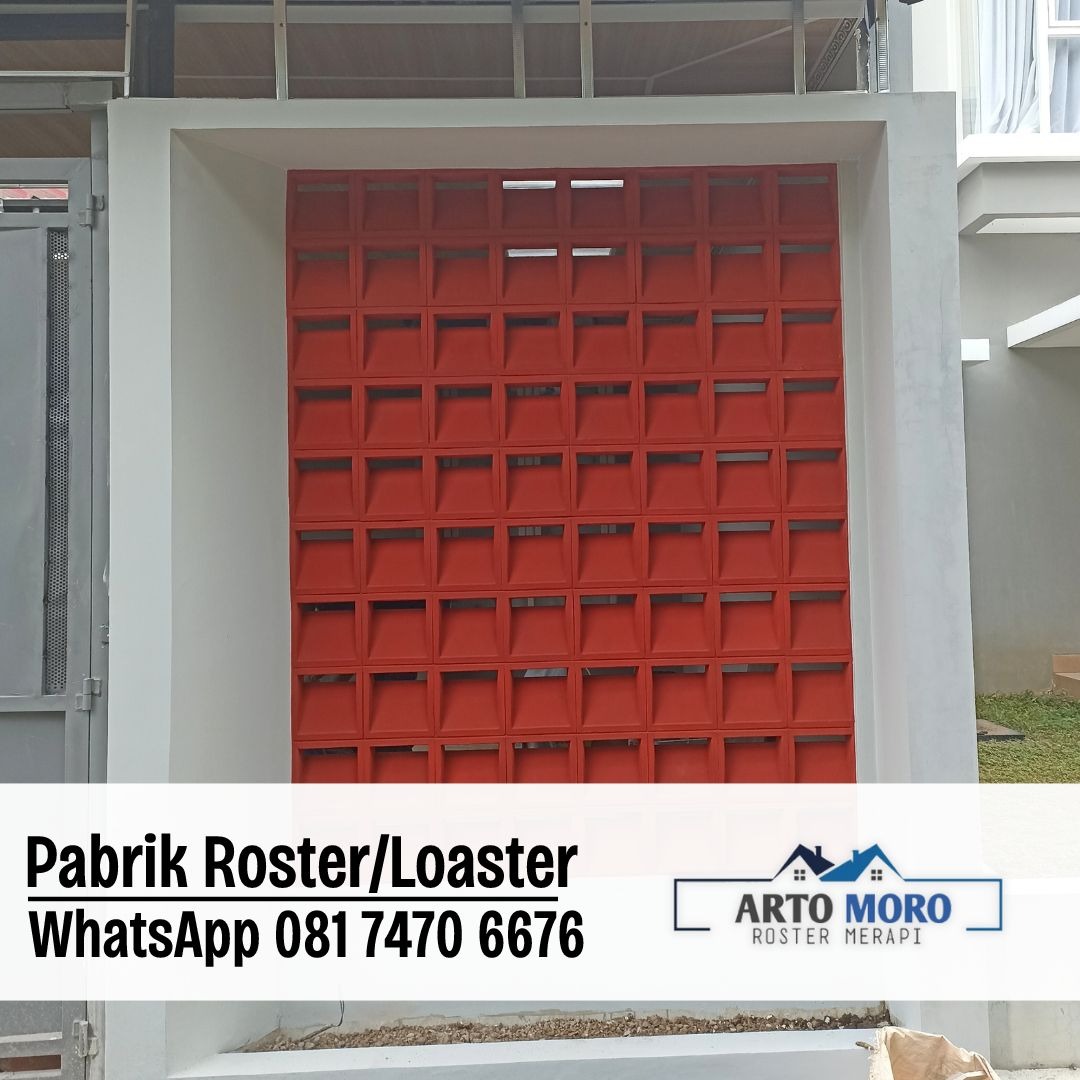 Roster Loster Beton Model Anti Tampias Aesthetic di Plantungan Kendal ...