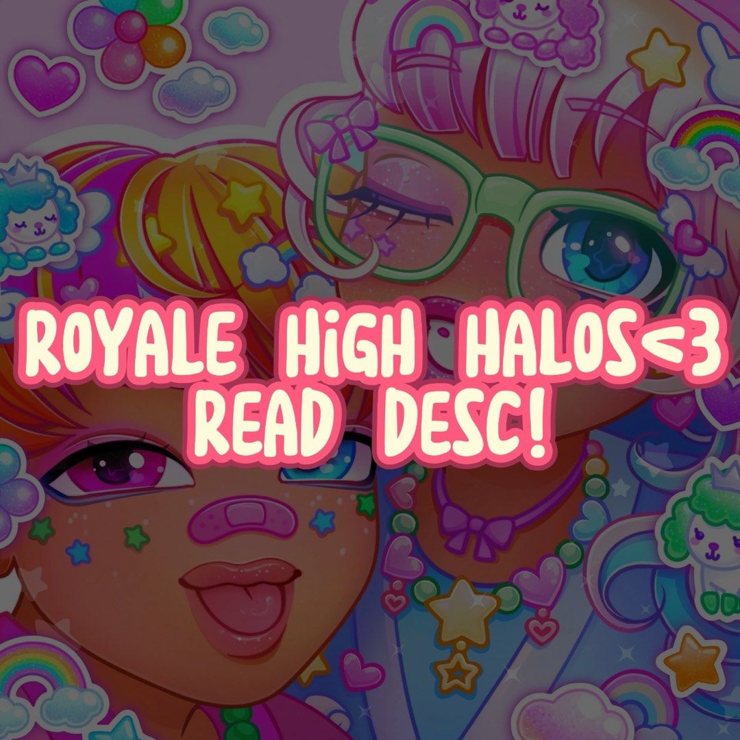 Royale high halos (Read desc), Video Gaming, Gaming Accessories, In ...