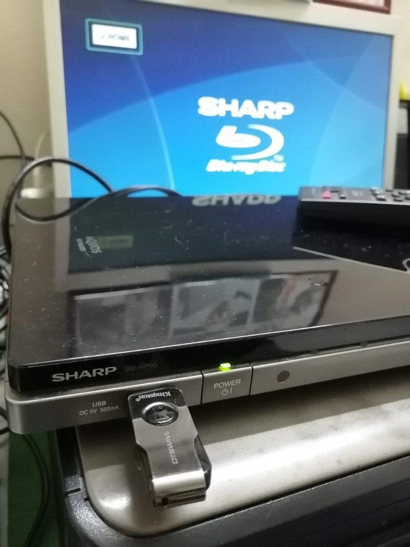 Sharp BD-HP90A Bluray USB Player - Cannot Read Discs ( Sila Baca Descriptions ), TV & Home ...
