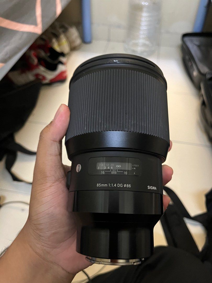 Sigma 85mm F1.4 DG Art FE (E-Mount) for Full Frame Sony Camera ...