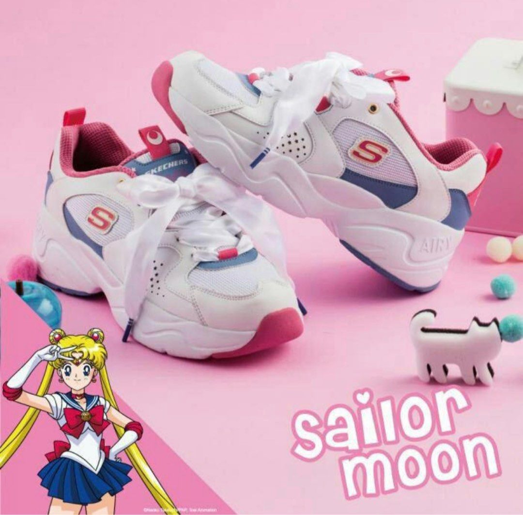 Skechers x Sailor Moon, Women's Fashion, Footwear, Sneakers on Carousell