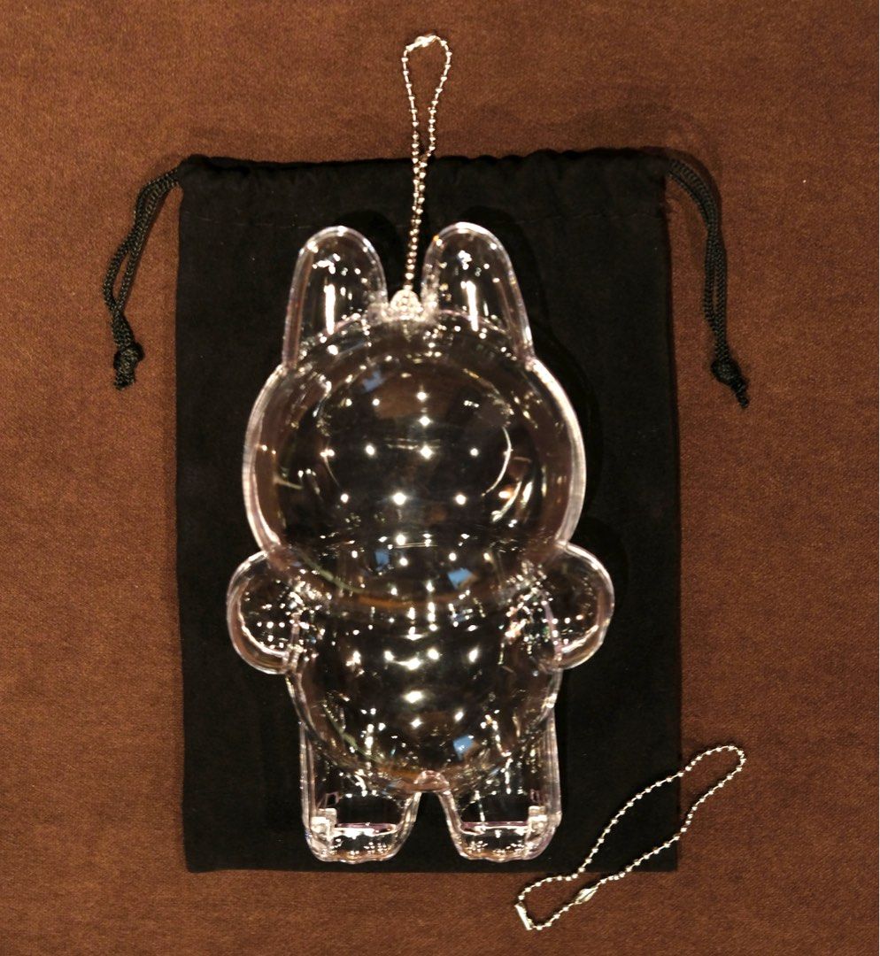 Standing Labubu Acrylic Case w/ chains & Pouch || BULK ORDER AVAILABLE ...